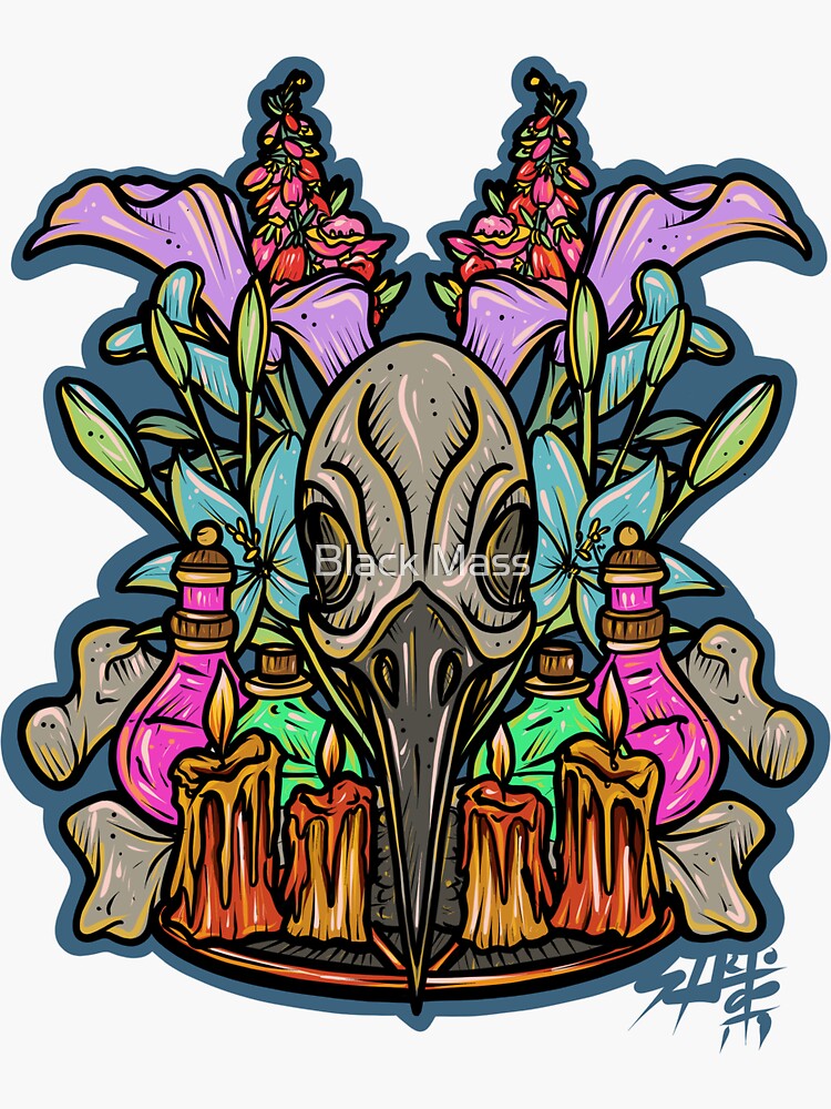 Altar’ " Sticker for Sale by 13lackMass | Redbubble