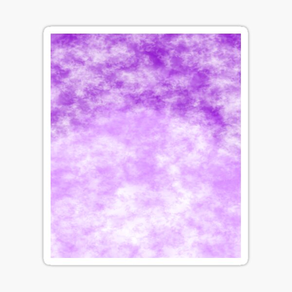 "Purple Clouds" Sticker for Sale by Kcinnik | Redbubble