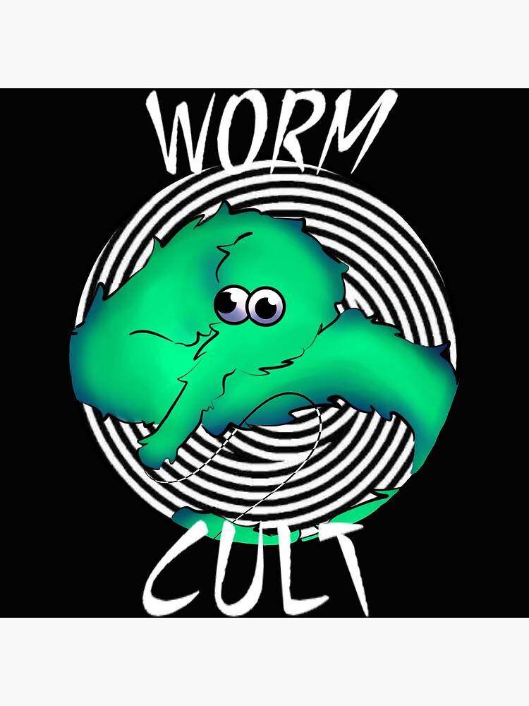 "Worm Cult" Art Print by KarmaChan | Redbubble