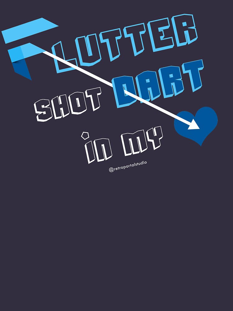 "Flutter Fanbase Merch" T-shirt for Sale by theretroportal | Redbubble ...