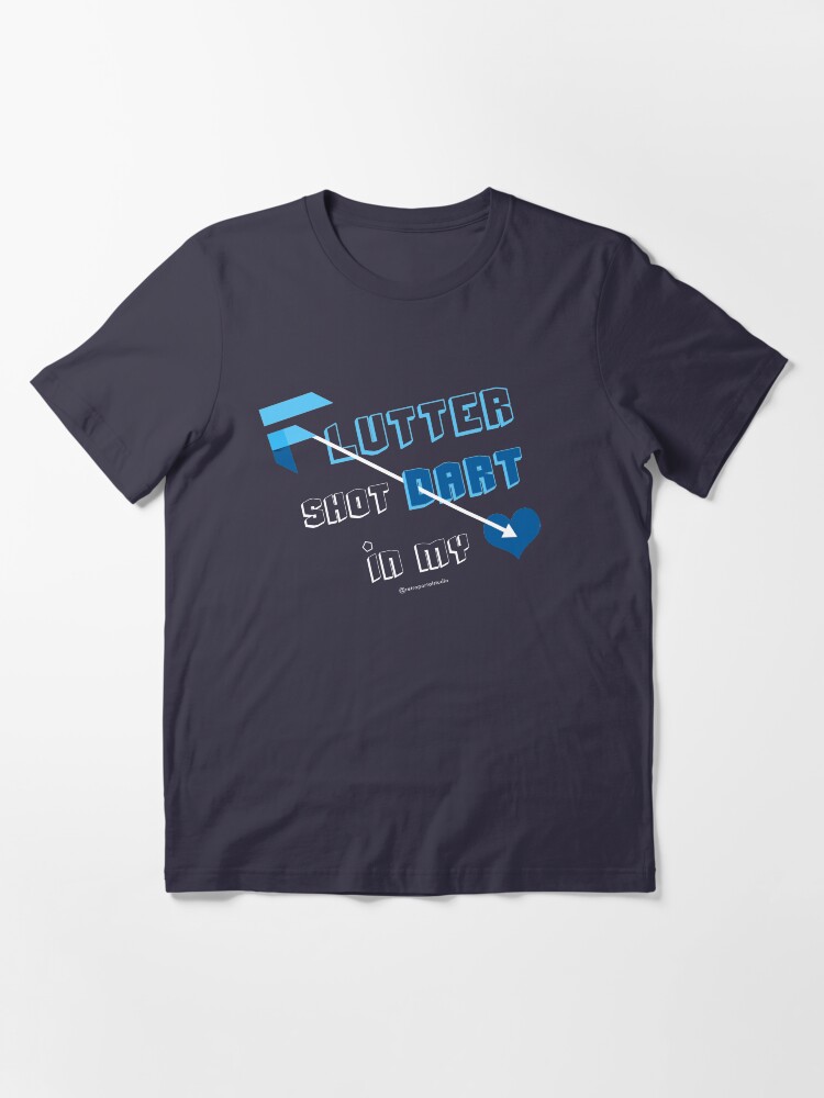 "Flutter Fanbase Merch" T-shirt for Sale by theretroportal | Redbubble ...