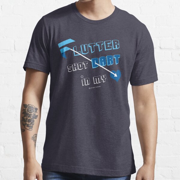 "Flutter Fanbase Merch" T-shirt for Sale by theretroportal | Redbubble ...