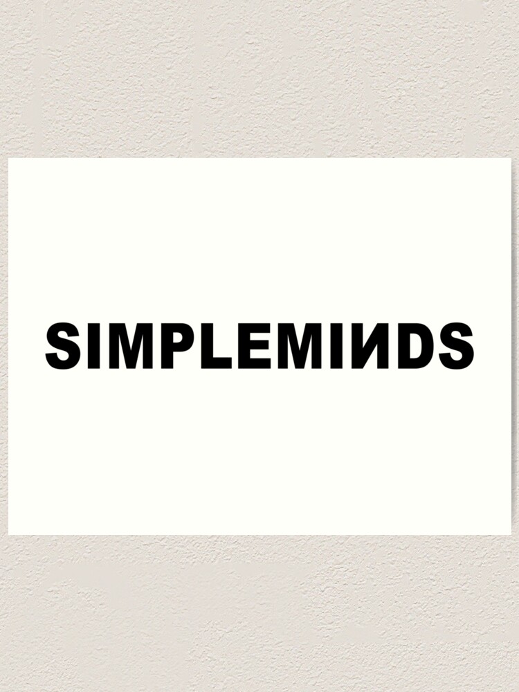 "Simple Minds logo" Art Print by ColSmokie | Redbubble