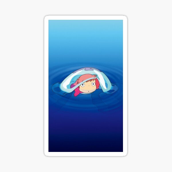 Ponyo Stickers | Redbubble