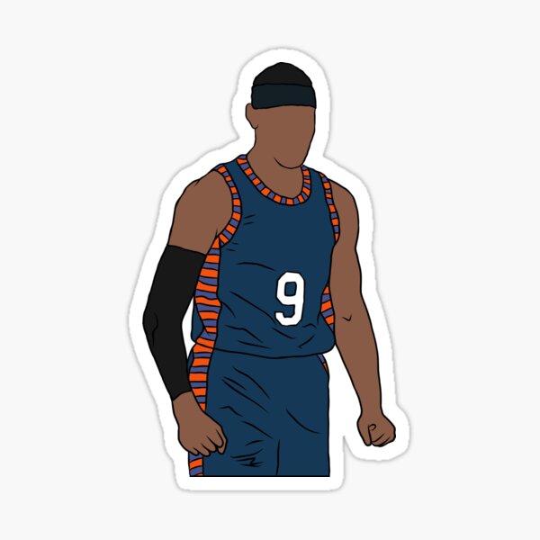 "RJ Barrett Celebration" Sticker for Sale by RatTrapTees | Redbubble