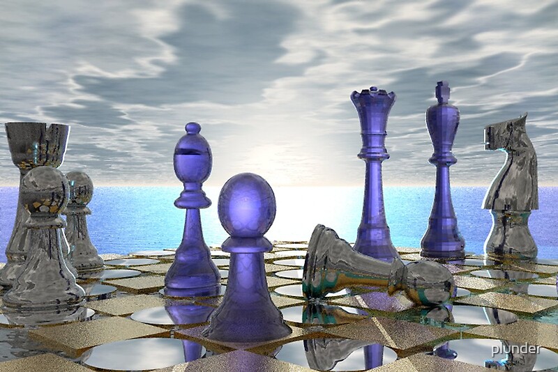"Early Morning Chess" by plunder | Redbubble