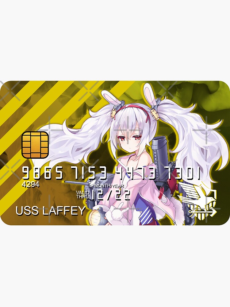 "Laffey Credit Card Sticker" Sticker for Sale by Graphic Cup | Redbubble
