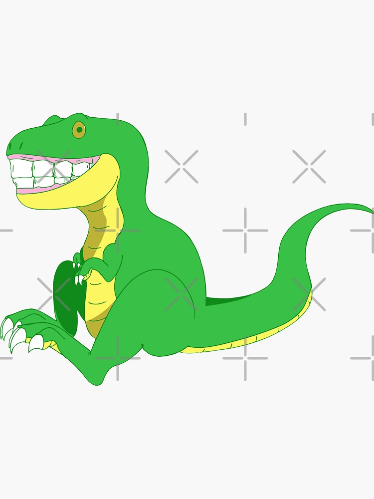 " Funny T rex laughing, very comical, funny, positive, a true true ...