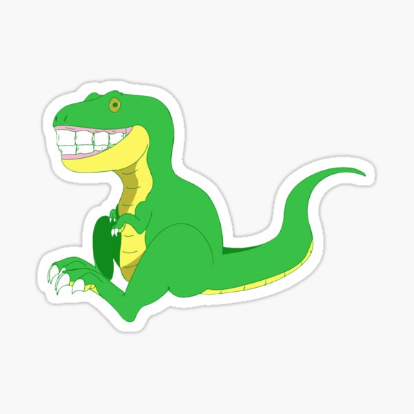 " Funny T rex laughing, very comical, funny, positive, a true true ...