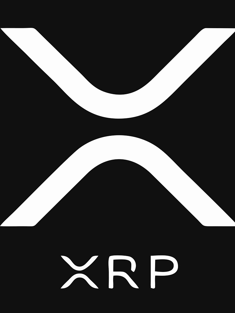"XRP RIPPLE NEW LOGO" T-shirt for Sale by suddenlysomeday | Redbubble ...