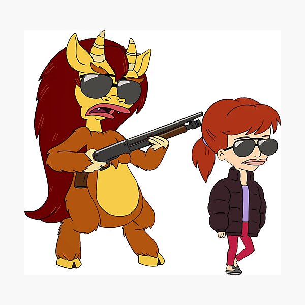 "Meet the Sexy hormone monstress" Photographic Print by Elliot-Four ...