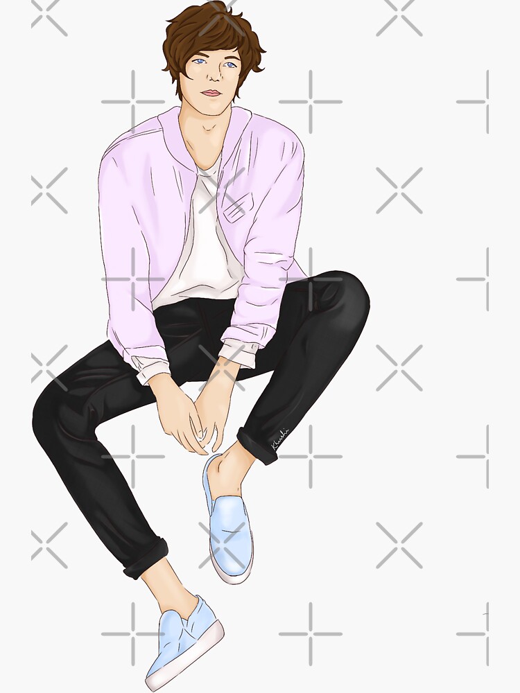 "tommo pink jacket fanart" Sticker by khushimali | Redbubble
