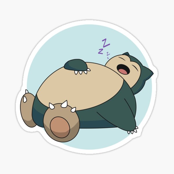 Snorlax Stickers | Redbubble