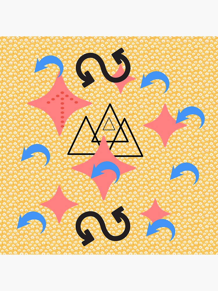 "Triangle design for RedBubble" Sticker for Sale by Parvej786 | Redbubble