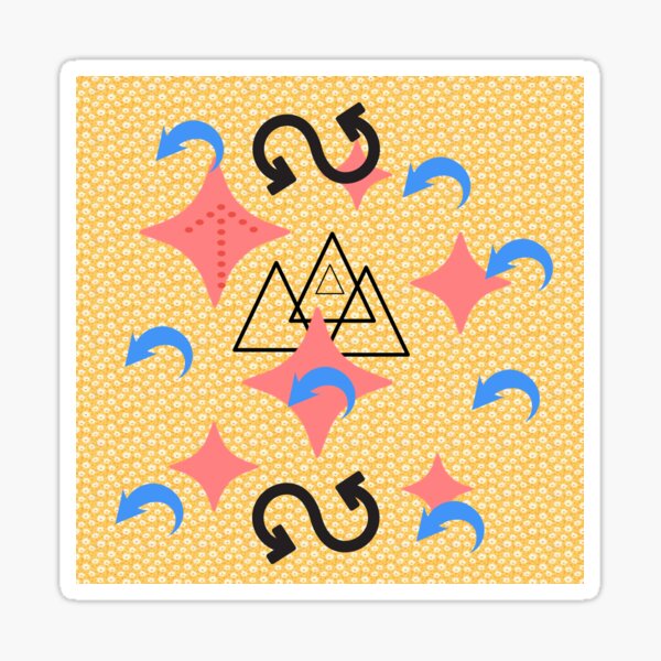 "Triangle design for RedBubble" Sticker for Sale by Parvej786 | Redbubble