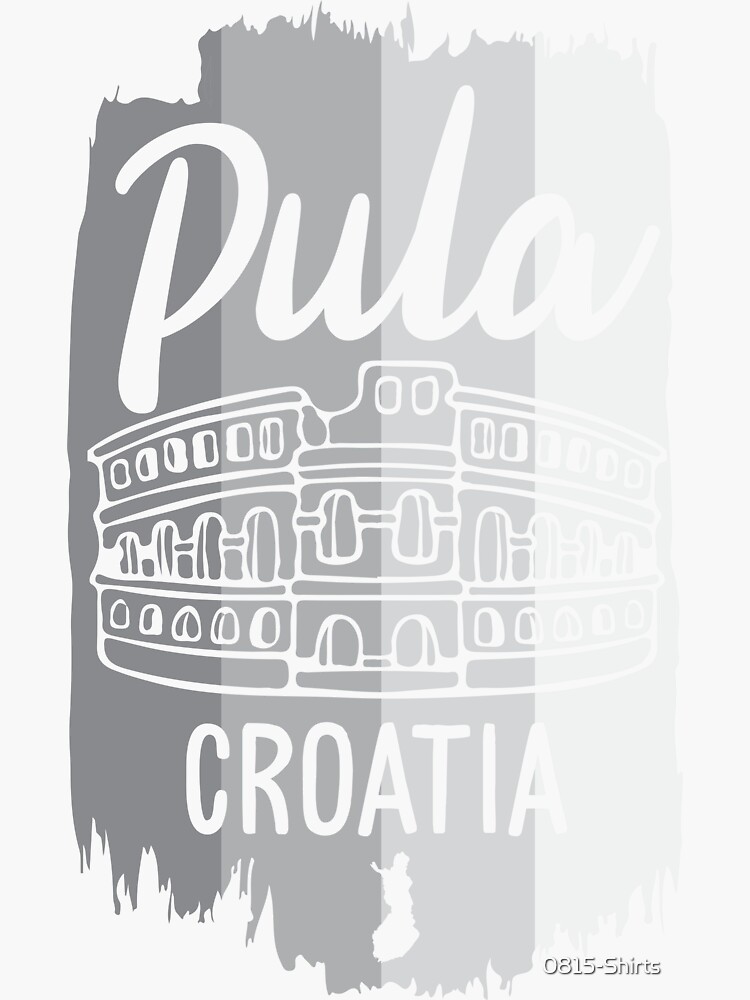 "Pula " Sticker von 0815-Shirts | Redbubble