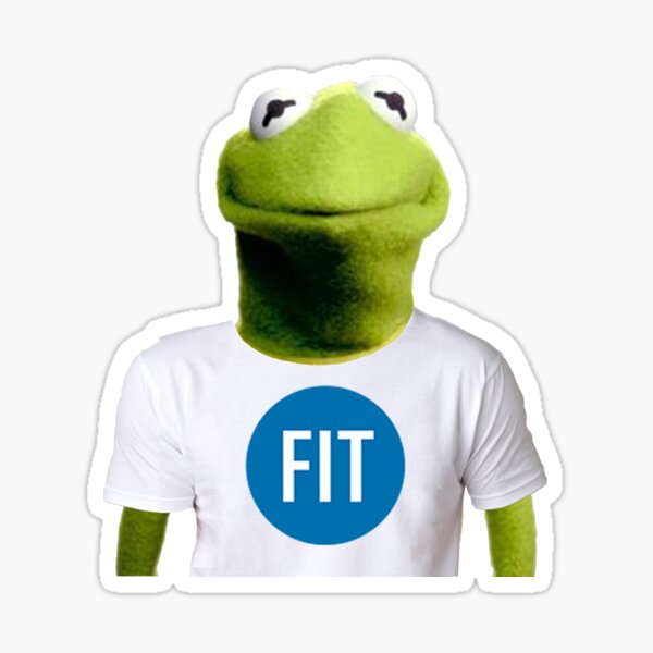 "FIT" Sticker for Sale by Leila Sayan | Redbubble