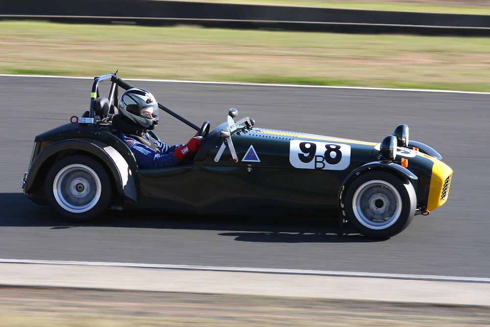 "Clubman Race Car" by SkyPhotos | Redbubble
