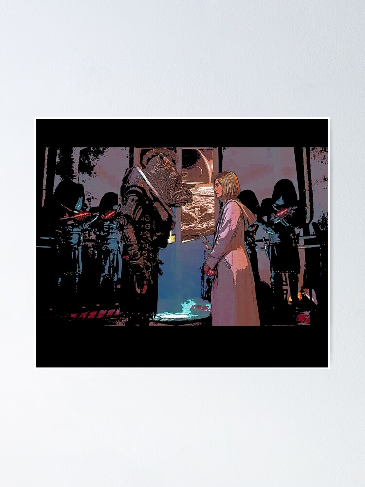 "Jodie & The Judoon" Poster for Sale by Gallifrey1995 | Redbubble