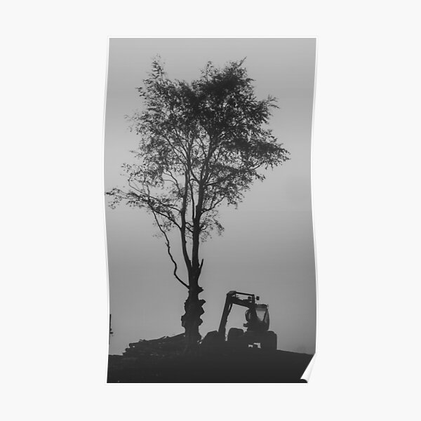 "Nature vs Machine" Poster for Sale by AstralFoxPhotos | Redbubble