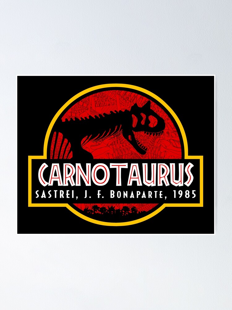 Póster «Logotipo de Carnotaurus» de OniPunisher | Redbubble