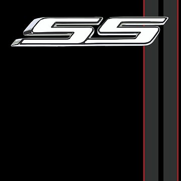 "Camaro SS super sport racing stripe" Sticker for Sale by cowtownCOWBOY ...