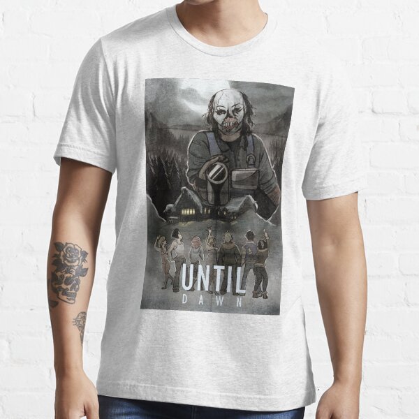 "Until Dawn - Psycho Poster" T-shirt for Sale by bbdraws | Redbubble ...