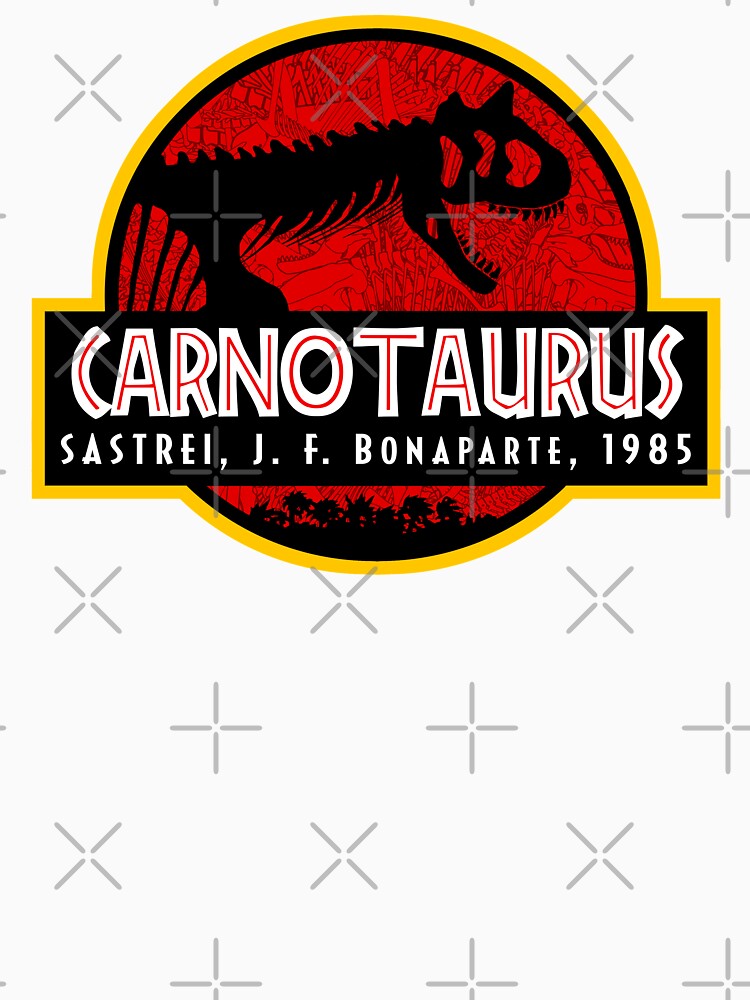 "Carnotaurus logo" T-shirt by OniPunisher | Redbubble