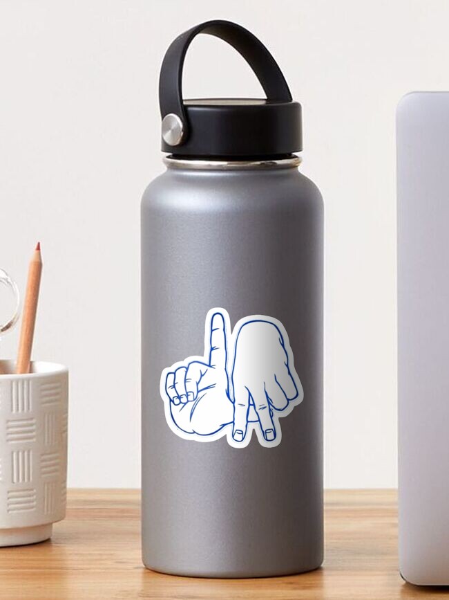 "Los Angeles Hand Sign" Sticker for Sale by DodgerTown | Redbubble