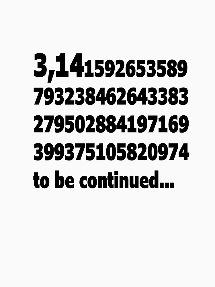 "MATH PI 3.14" T-shirt by kylianShop | Redbubble