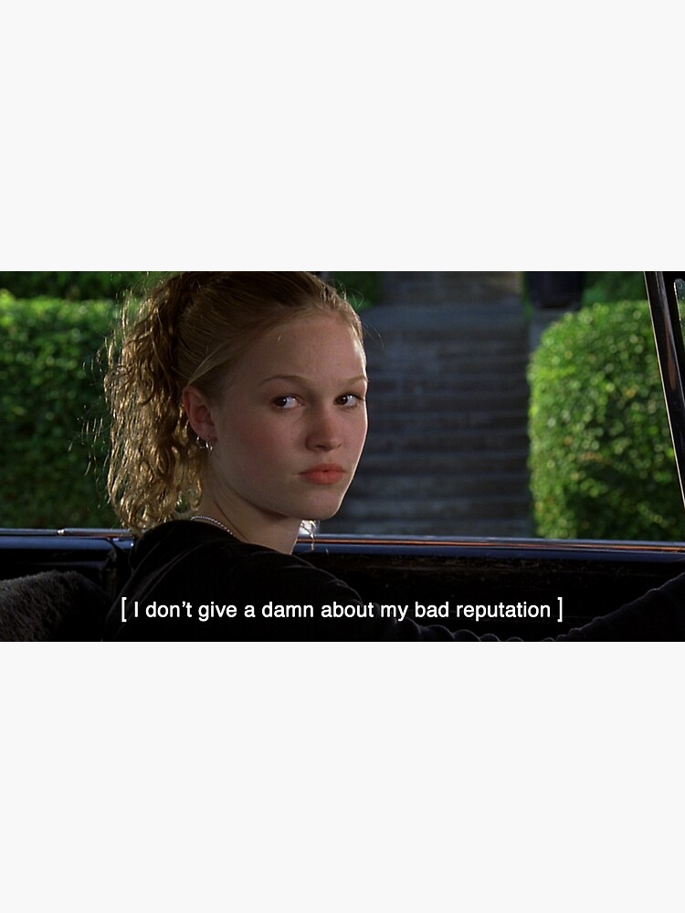 "KAT STRATFORD BAD REPUTATION" Sticker for Sale by chvrlie27 | Redbubble