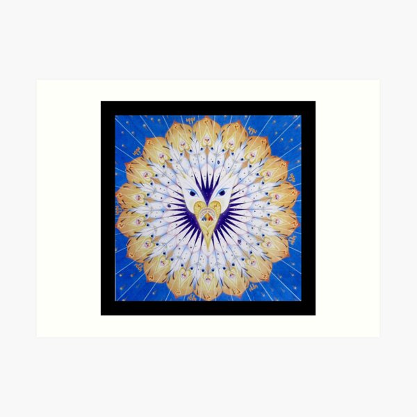 "Bodhi Mandala" Art Print for Sale by gillrippingale | Redbubble