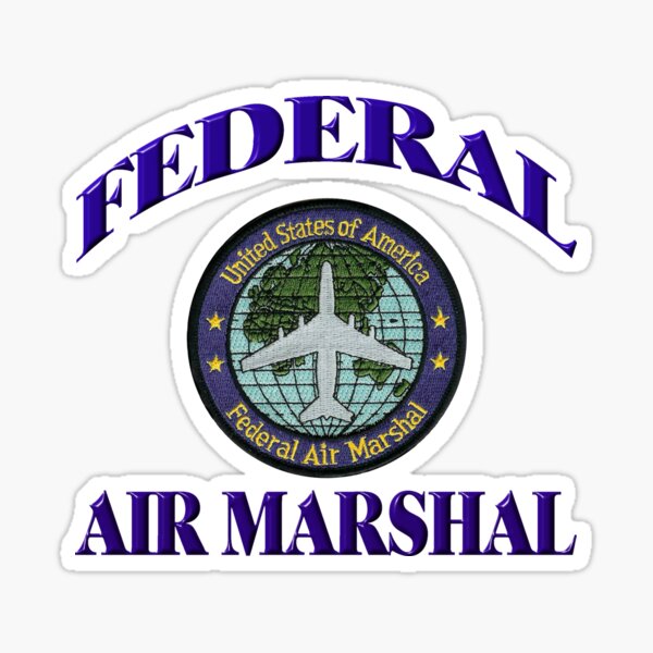 "Federal Air Marshal" Sticker for Sale by lawrencebaird | Redbubble