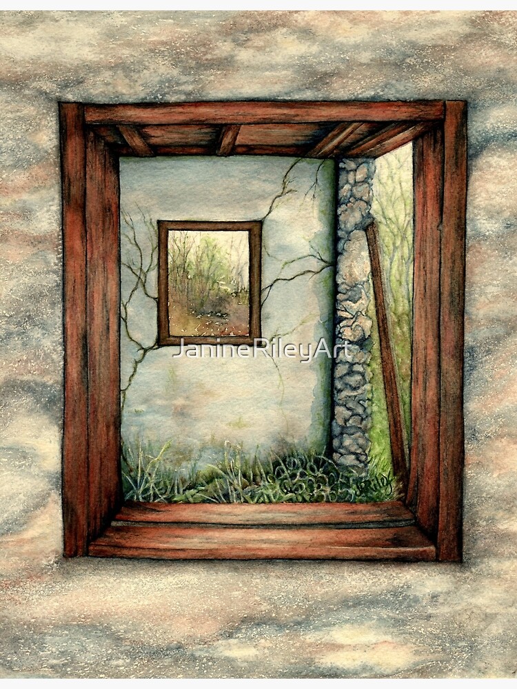 "Old Barn Window - Peer through time " Art Print for Sale by ...