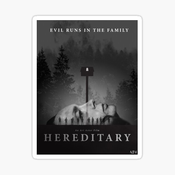 "Hereditary Poster" Sticker by Snozzcumbersux | Redbubble