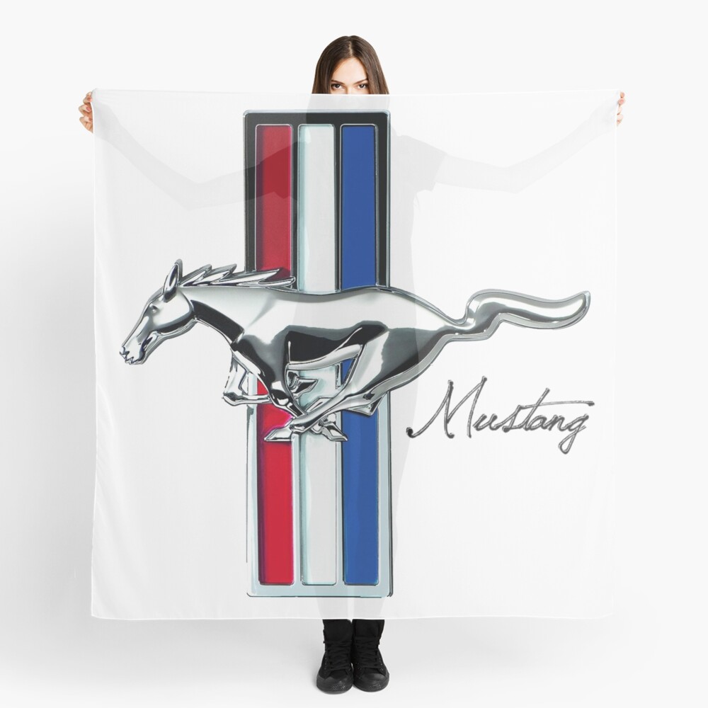 "Classic Mustang Merch" Scarf for Sale by NeoMundo | Redbubble