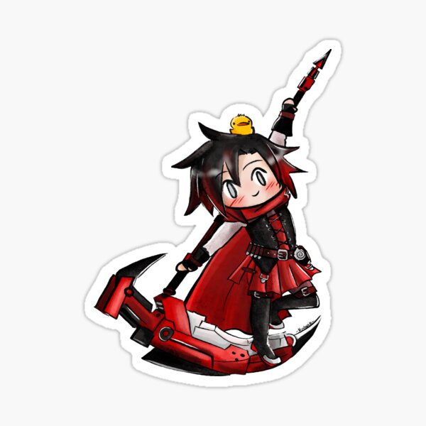 Ruby Rose Rwby Chibi