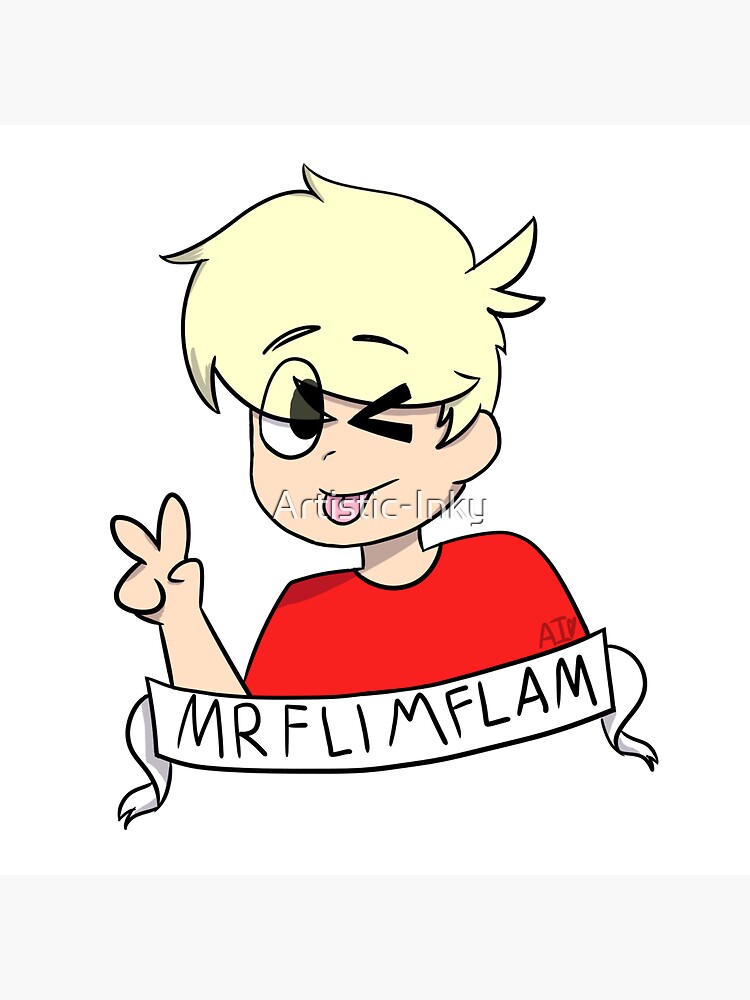 "MrFlimFlam Flamingo chibi portrait" Sticker for Sale by Artistic-Inky ...