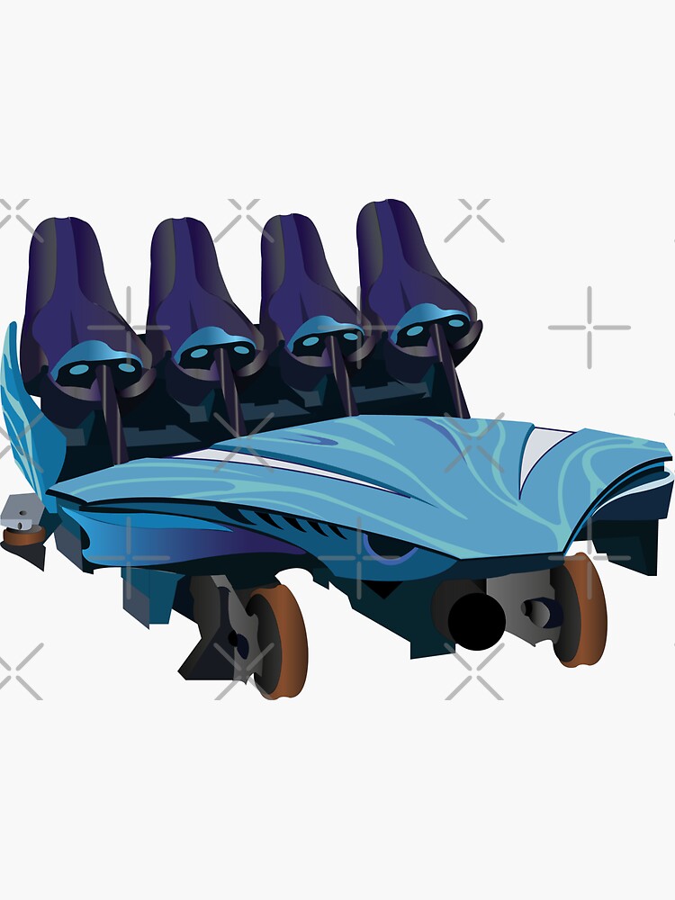 "Mako Front Train" Sticker for Sale by DUSTIN Y | Redbubble