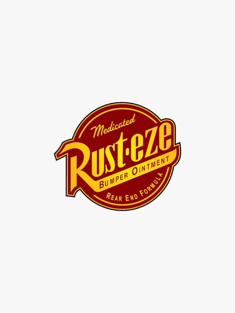 "Rust-Eze Bumper Sticker?/T-Shirt" Sticker by SLIMYTEES | Redbubble