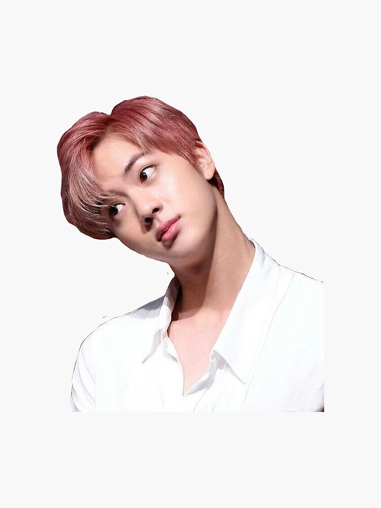 "BTS Jin sticker " Sticker for Sale by Bry101 | Redbubble