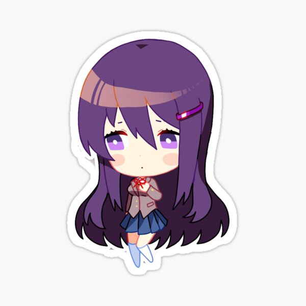 Ddlc Yuri Stickers | Redbubble