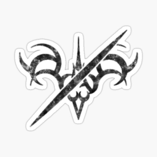 "Fate/Stay Night - Logo (Chrome Design)" Sticker for Sale by Kamurata ...