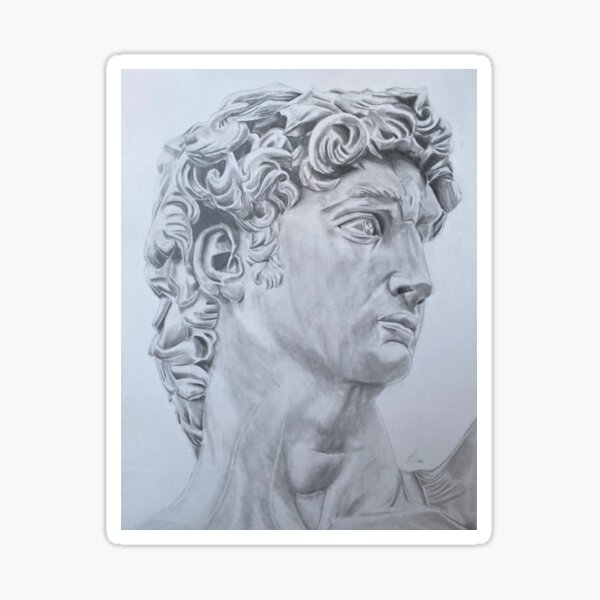 "Roman statue " Sticker for Sale by Dleasure | Redbubble