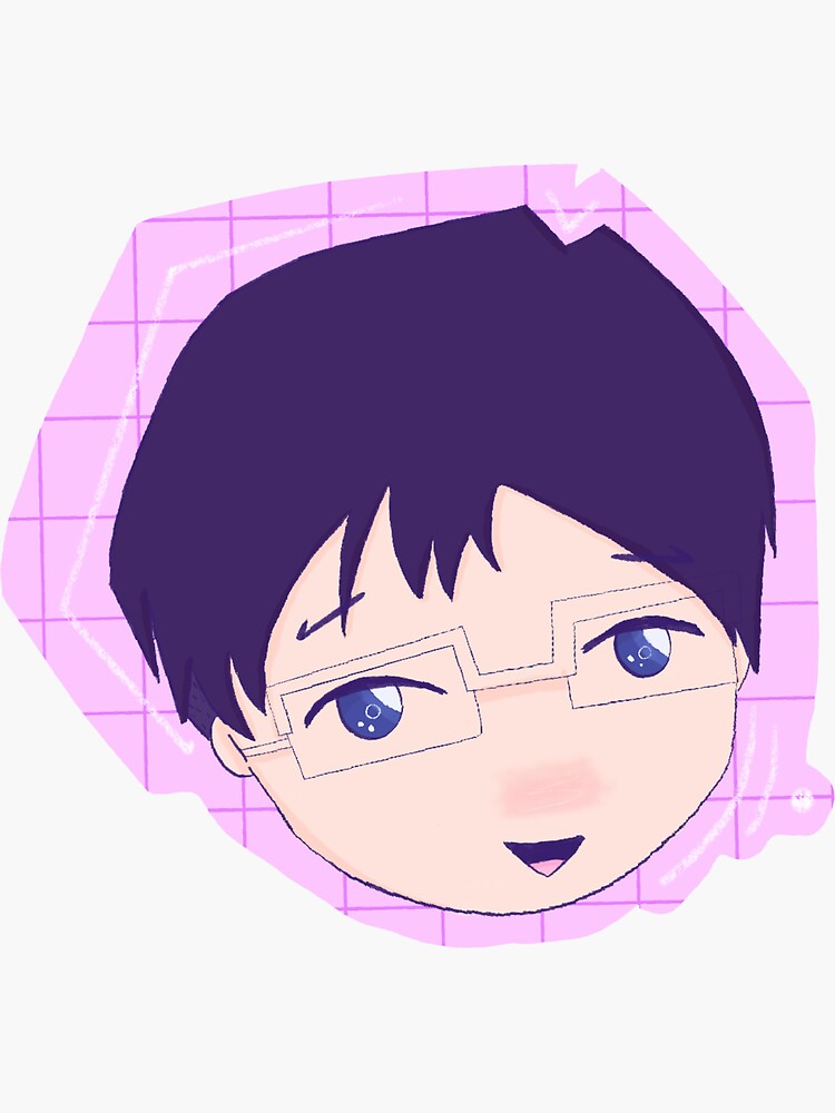 "Cute Iida" Sticker for Sale by itsbiag | Redbubble