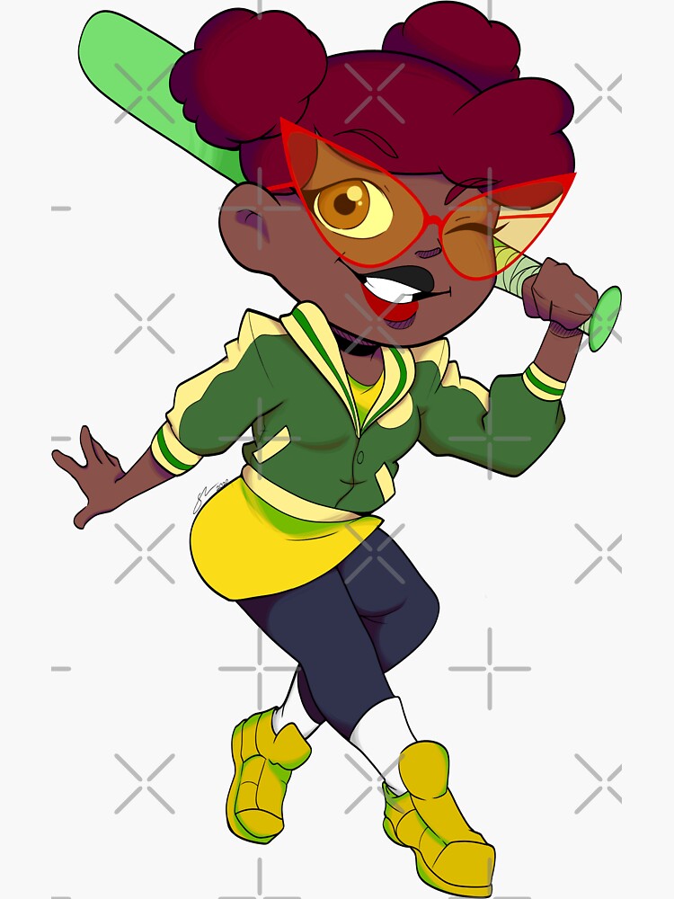 "ROTTMNT April O' Niel" Sticker for Sale by Beandoodz | Redbubble