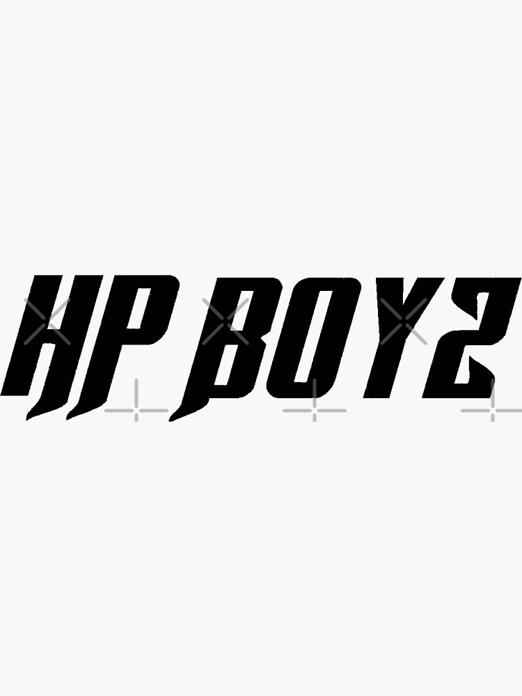 "HP BOYZ" Sticker for Sale by SilvaDesigns | Redbubble