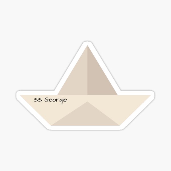 "SS Georgie" Sticker for Sale by figpeep | Redbubble