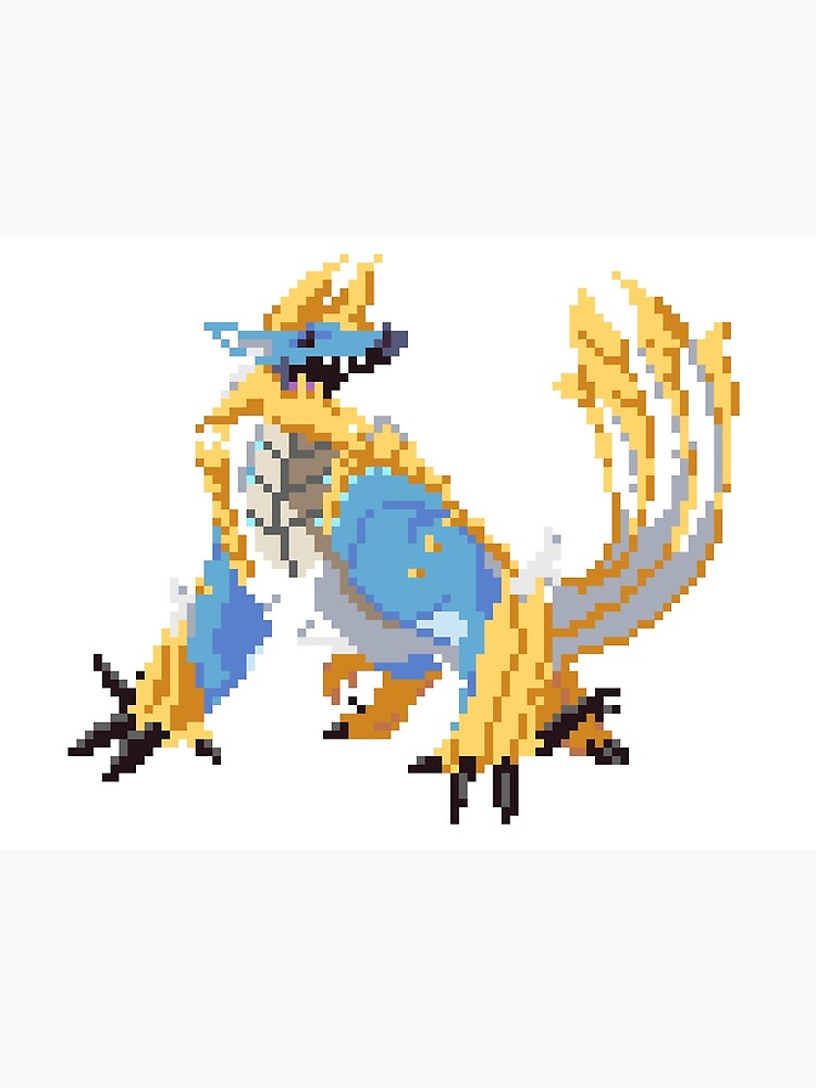 "Zinogre Pixel Art" Poster for Sale by mickeyhoang | Redbubble