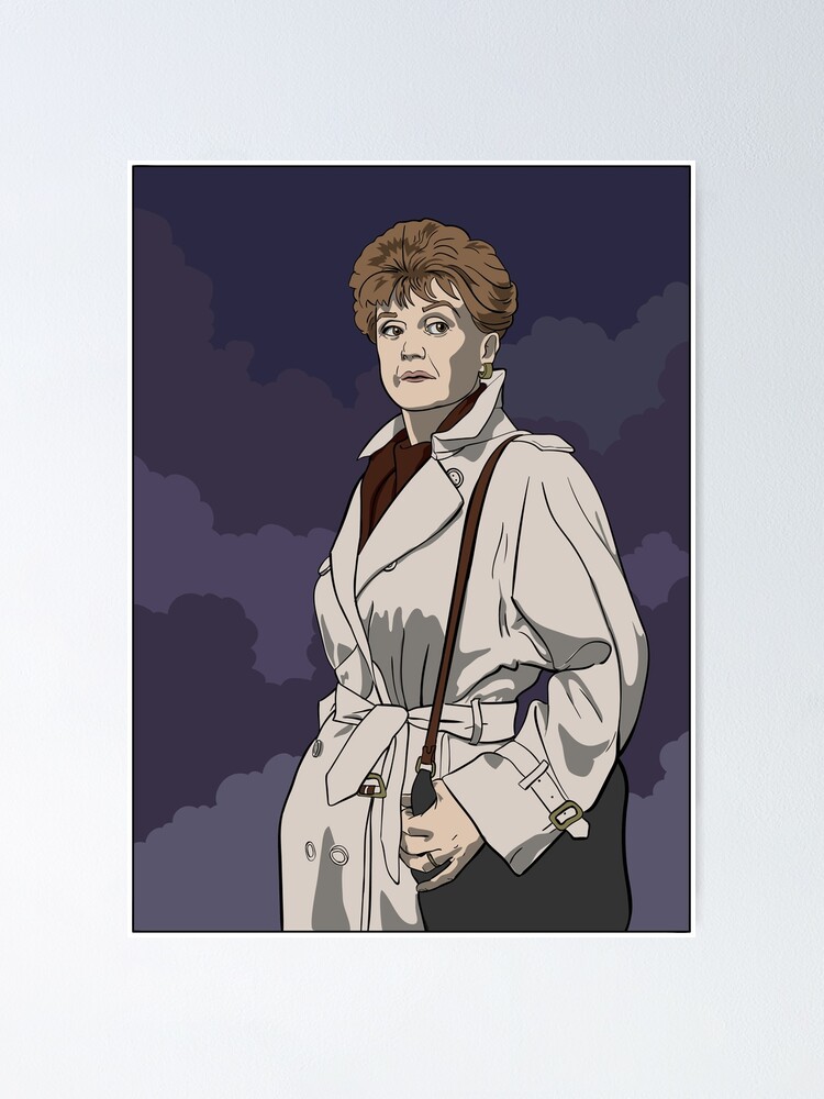 "Jessica Fletcher" Poster for Sale by Petropunk | Redbubble